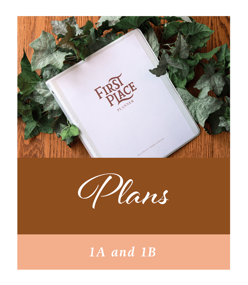 Plans 1A and 1B - Daughters of Decision