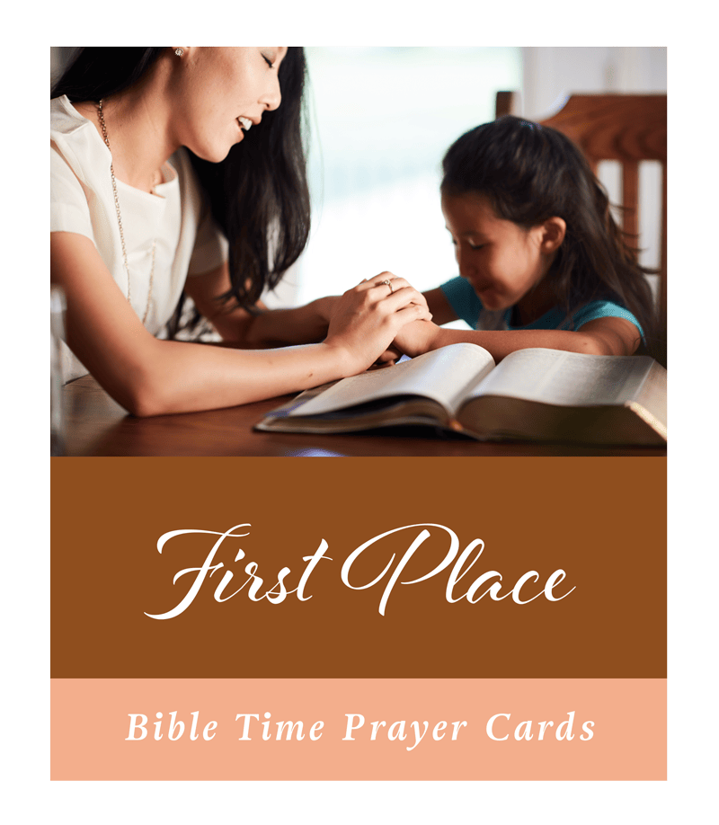 Bible Time Prayer Cards - Daughters of Decision